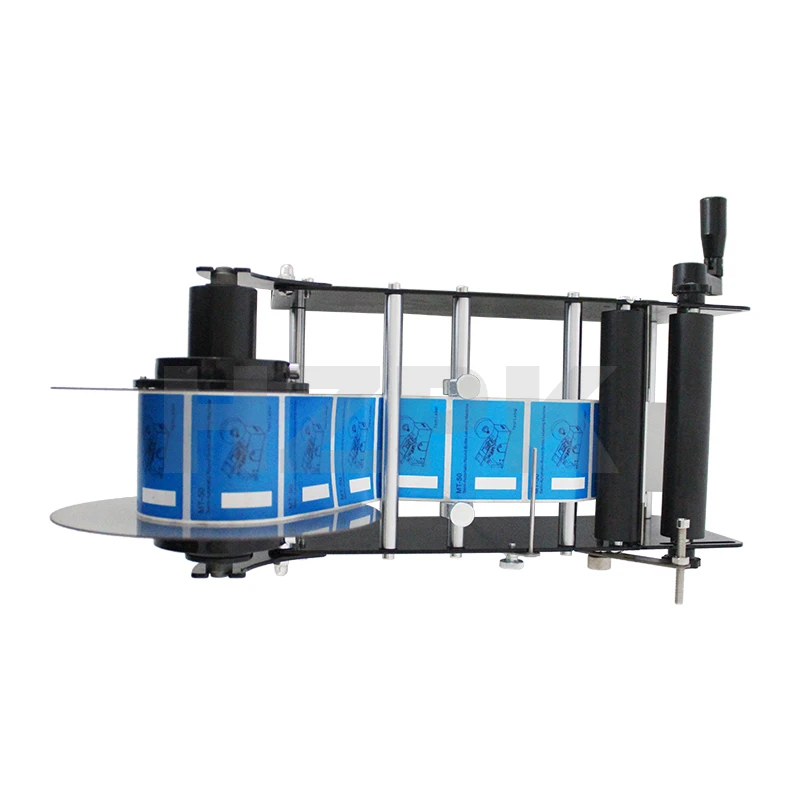HZPK MT-30 Manual Bottle Label Applicator & Label Maker Machine
