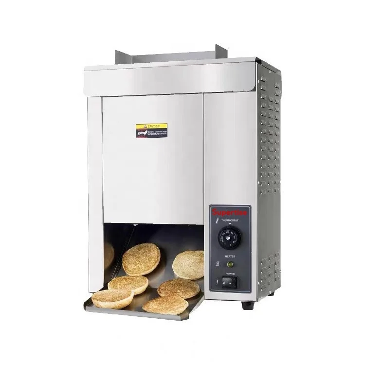 Commercial Electric Conveyor Toaster for Hamburger Buns