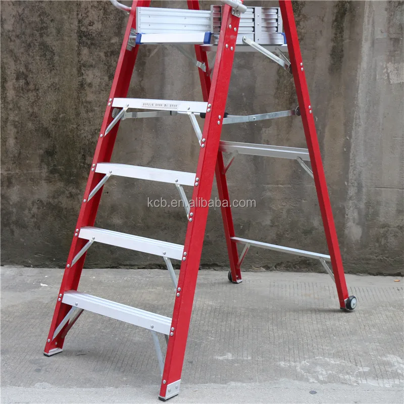 Safe and Durable FRP Fence Ladder - 150kg Capacity