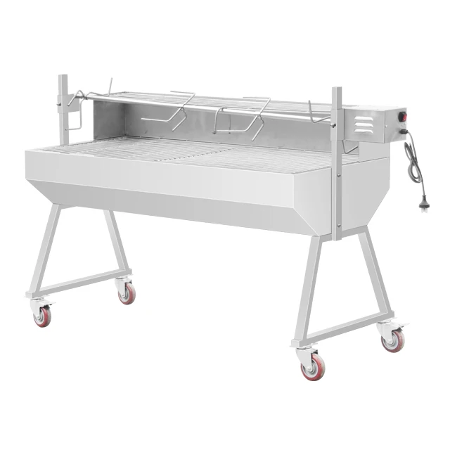 Commercial Stainless Steel Kebab Skewers Bbq Argentina Grill With Motor ...