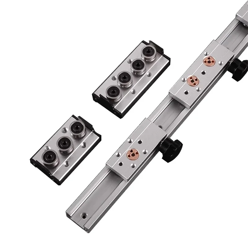 high precision Rectangle wheel linear rail Double Axial Core Linear Guide SGR15N SGR20N SGR25 ...