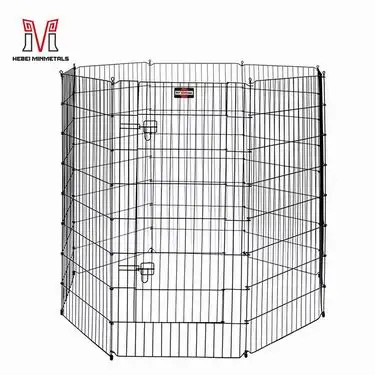 Pet Sentinel Exercise Play Pen Circumference Rabbits Cages Kennel Metal ...