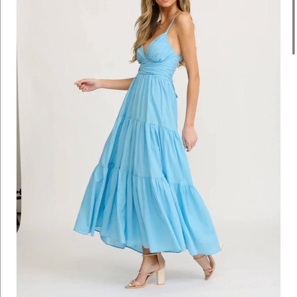 Oem 2024 Elegant Chiffon Summer Long Dresses For Women Spaghetti Strap ...