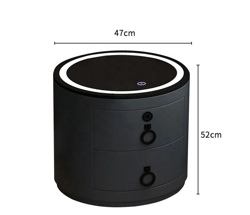 Wholesale Bedside Table Modern Luxury Smart Bedside Table With Wireless ...