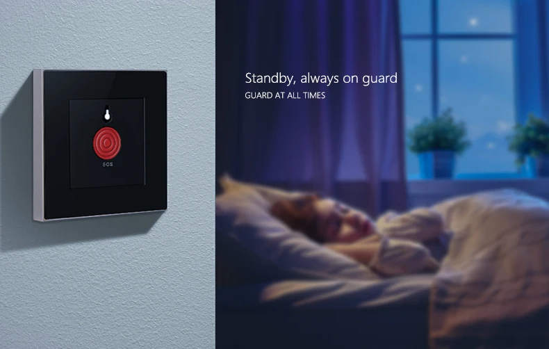 Smart Home Hotel Using Black High-quality Toughened Glass With Zinc ...