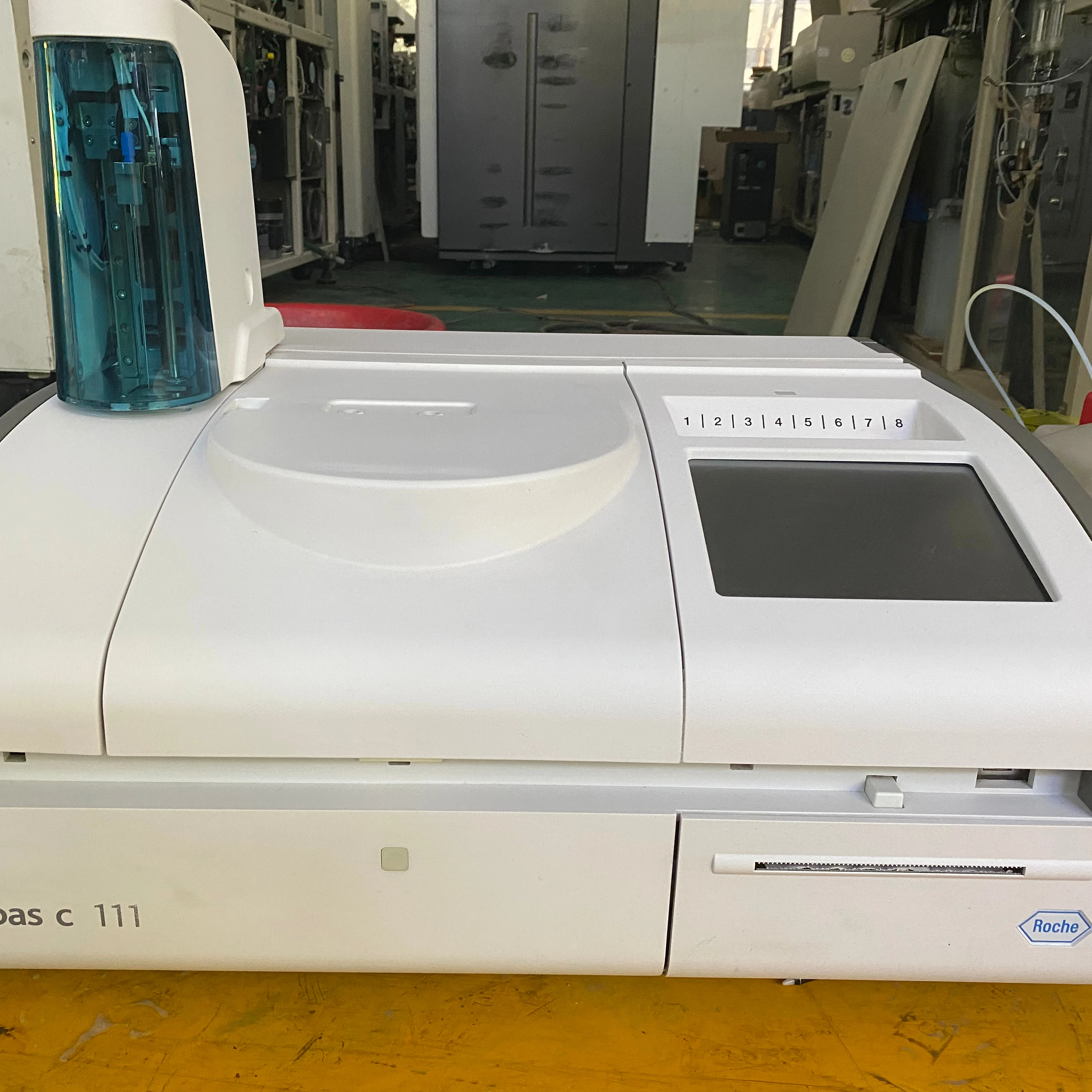 Roche Random Access Desktop Analyzer Cobas C111 Refurbishment Machine ...