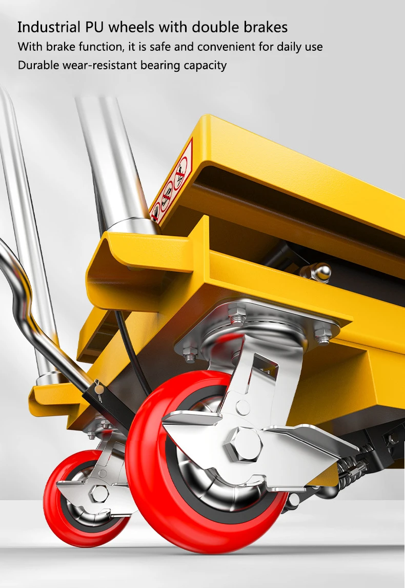 Lifting And Moving Hydraulic Lift Table/scissor Lifter Sliding In ...