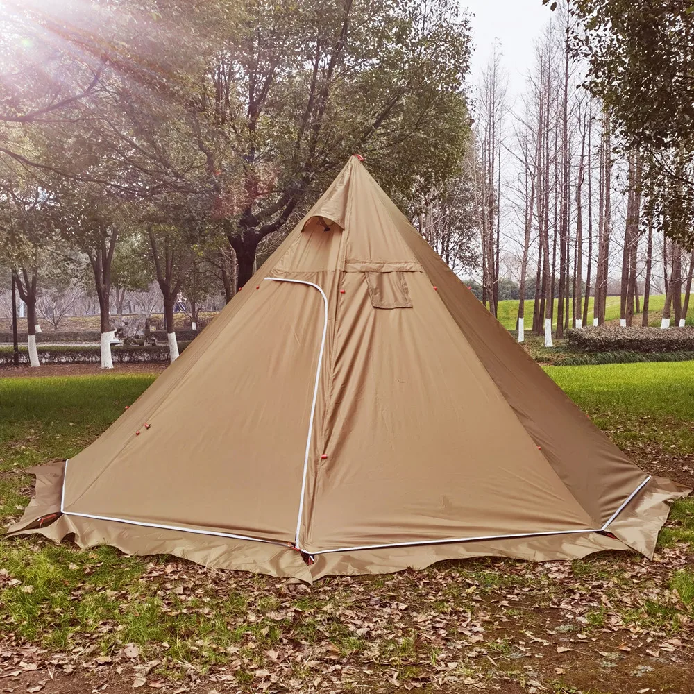 MCETO TX400PRO Lightweight Pyramid Tent - Ideal for Winter Camping