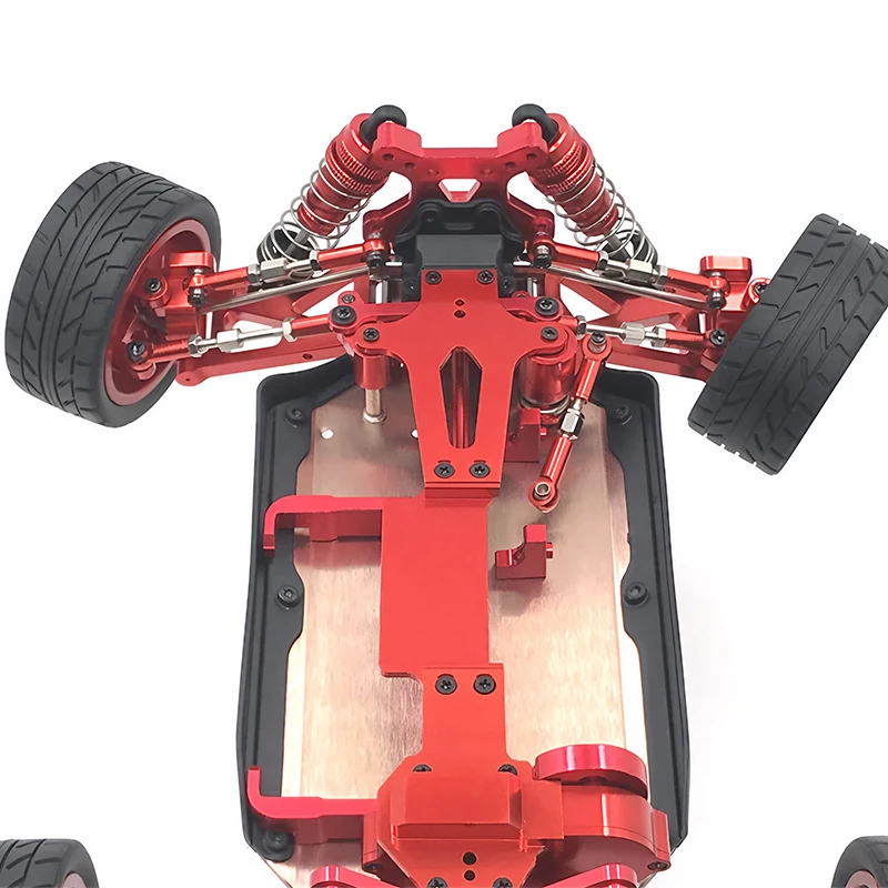 Upgraded CNC Metal Aluminum Chassis for Wltoys RC Cars