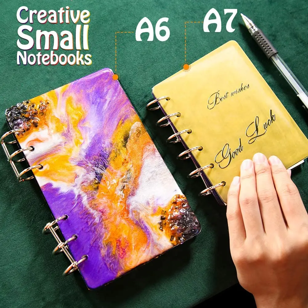 Large Notebook Cover Epoxy Resin Silicone Molds - DIY Kit