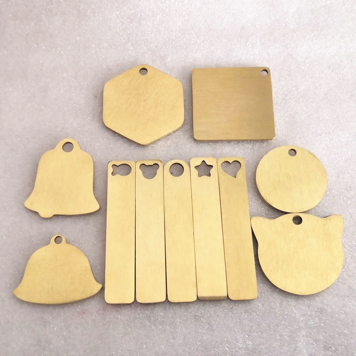 Custom Engraved Solid Brass Pet ID Tags - Luxury & Durability