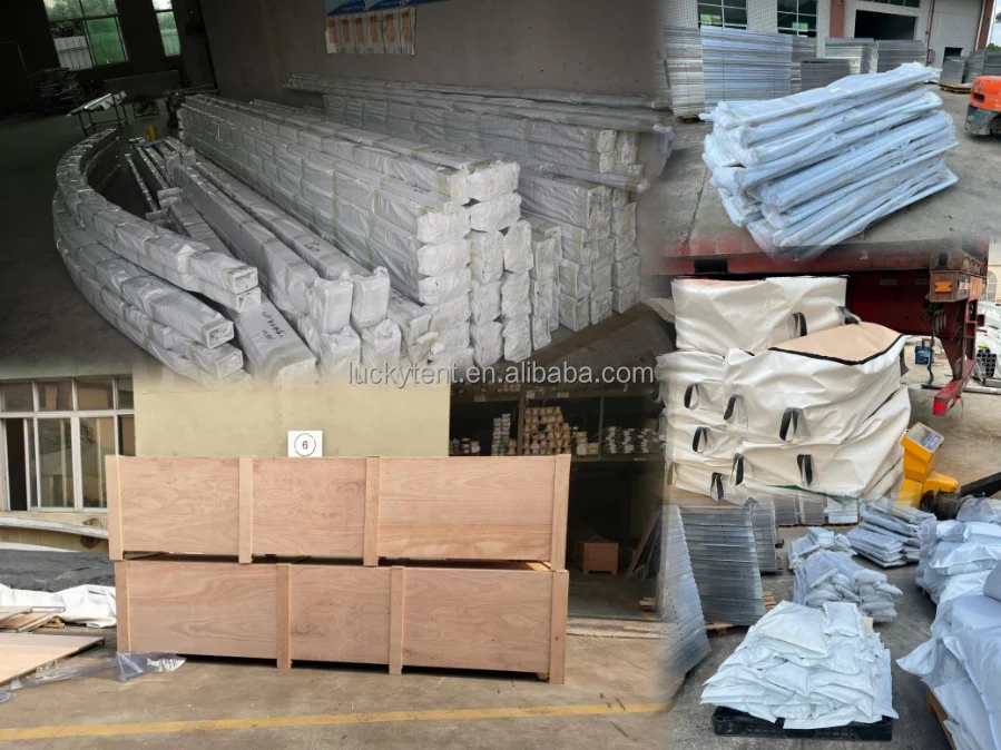 Four Season Luxury Outdoor Aluminium Frame Marques Wedding Party Atrium ...