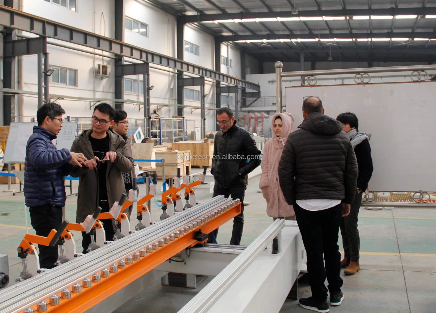 Optical Seam Collaborative Welding Robot Arm With Rotary Positioner For Auto Parts