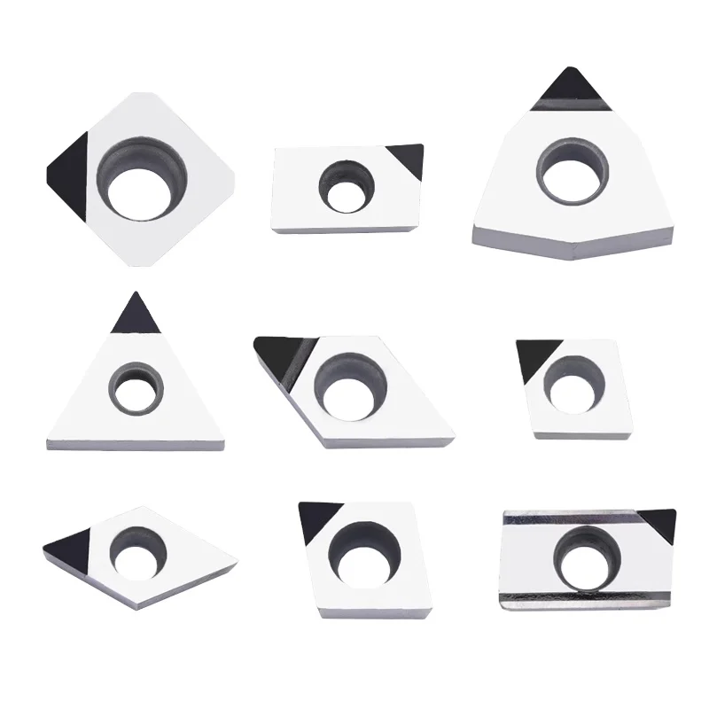 CBN DCGT High Performance CNC Milling and Turning Tool inserts PCD CBN ...