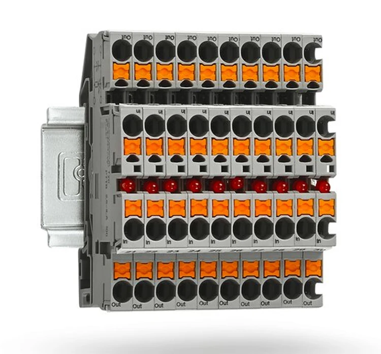 Phoenix 3214320 UT 4-PE/L/HESI (5X20) - Fuse Modular Terminal Block