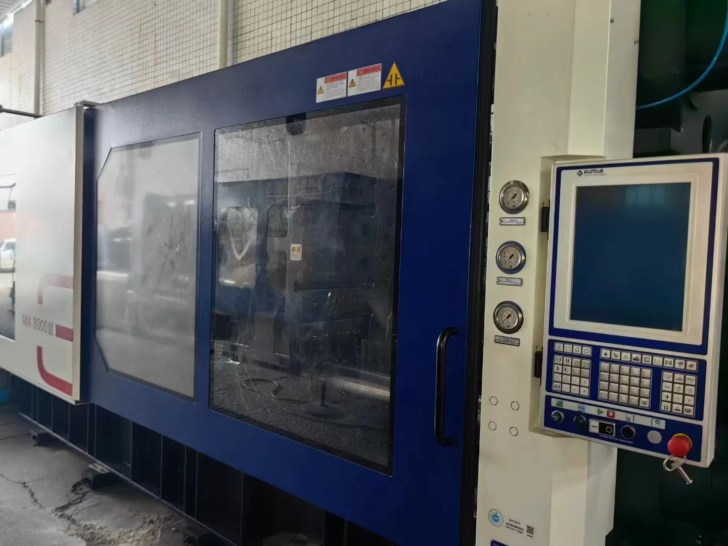 Used Haitian 800 Ton Plastic Injection Molding Machine Price - Buy ...