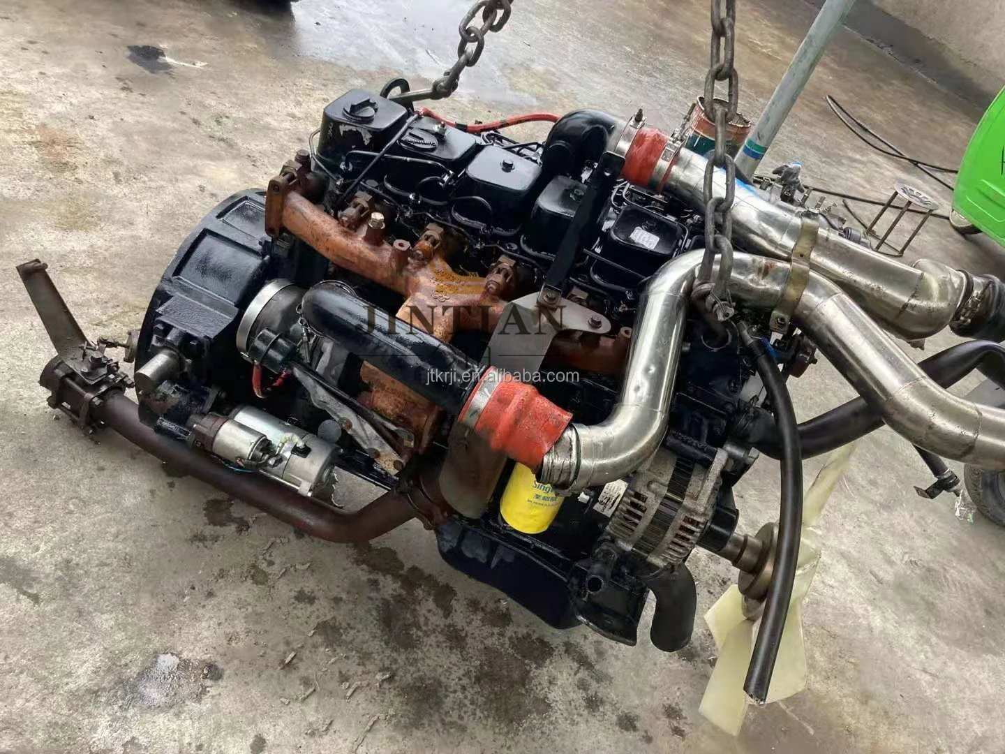 Used CHINA 6ct 6L 6BT Engine with Gearbox - CHEAPEST PRICE