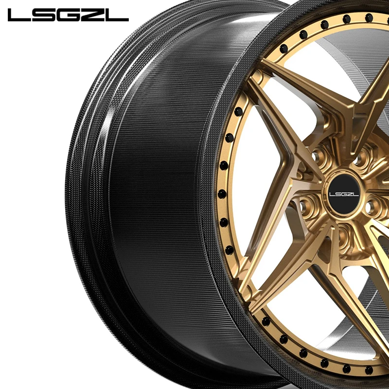 Custom Full Carbon Fiber Wheels for Mercedes C8 911
