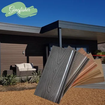 Exterior Board And Batten Siding Vertical Wood Composite Siding Panels ...