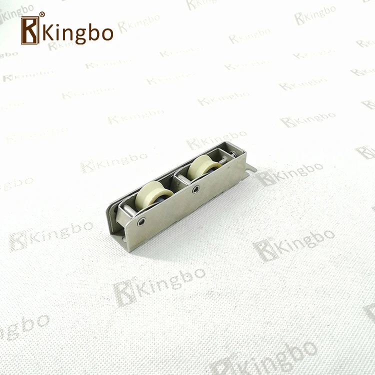 Roller Double Wheel Sliding Door And Window Accessories Sus304 Nylon ...