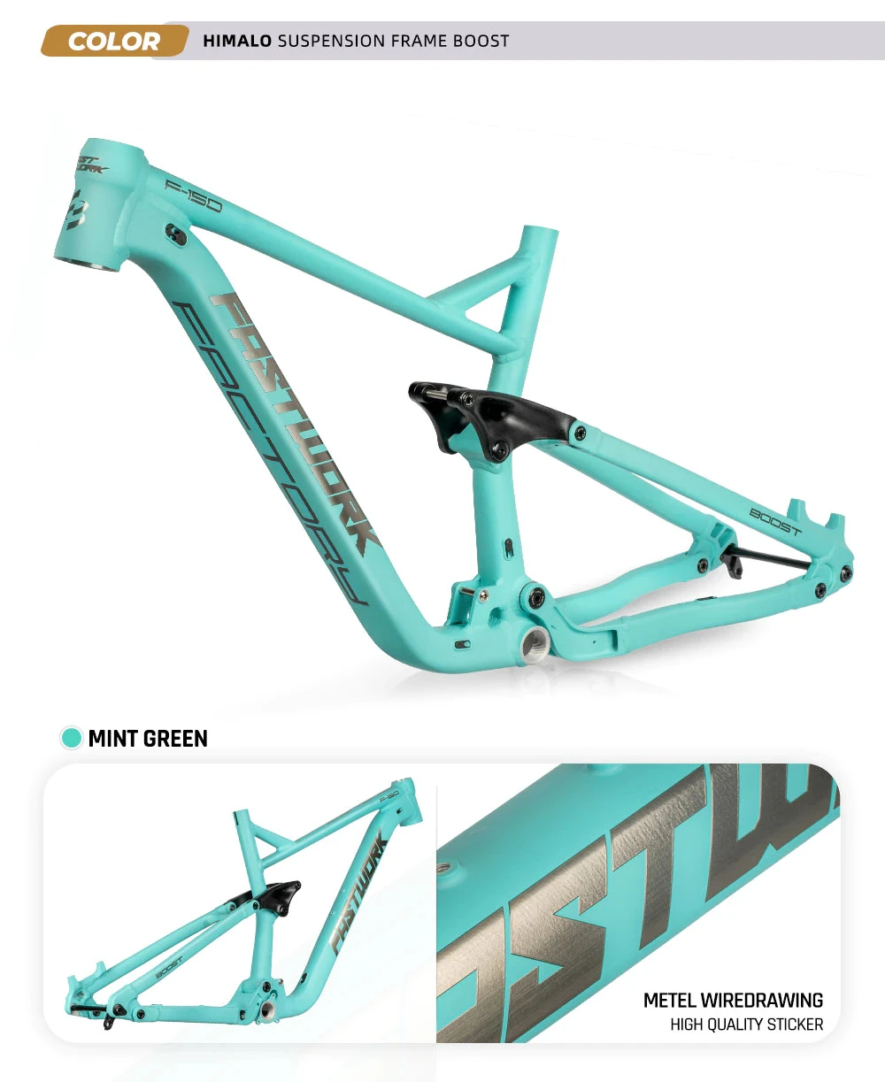 Aluminium Alloy Full Suspension MTB Frame 27.5/29ER, Boost 148*12MM ...