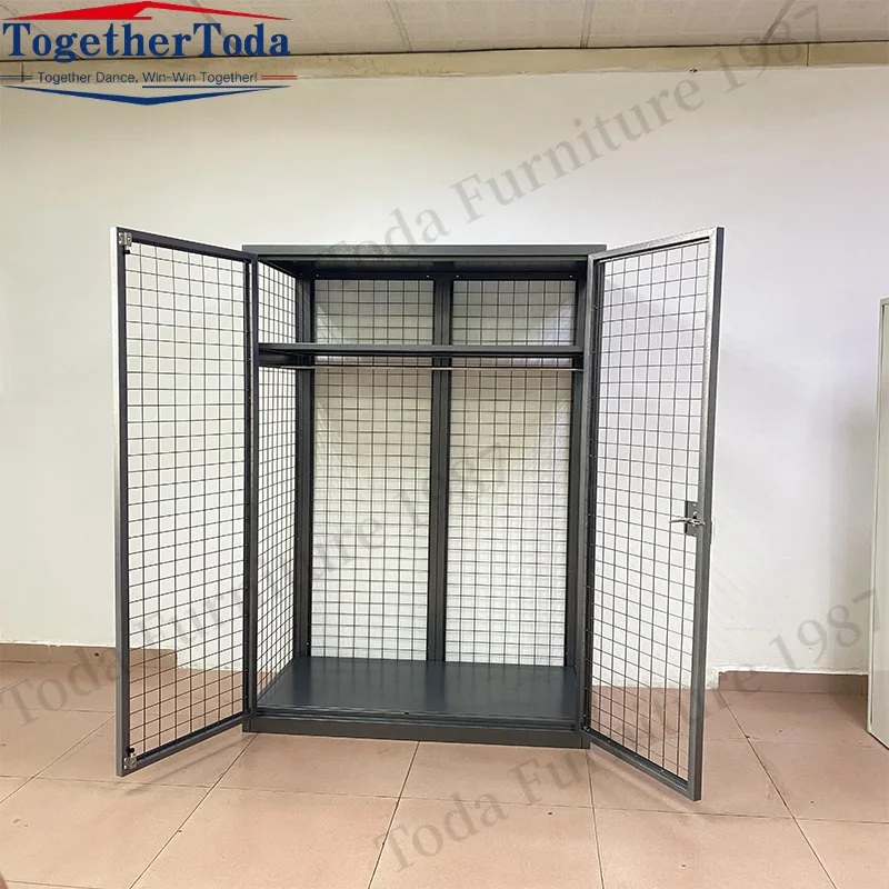 Muti-tier Storage Wire Mesh Locker - Secure & Customizable
