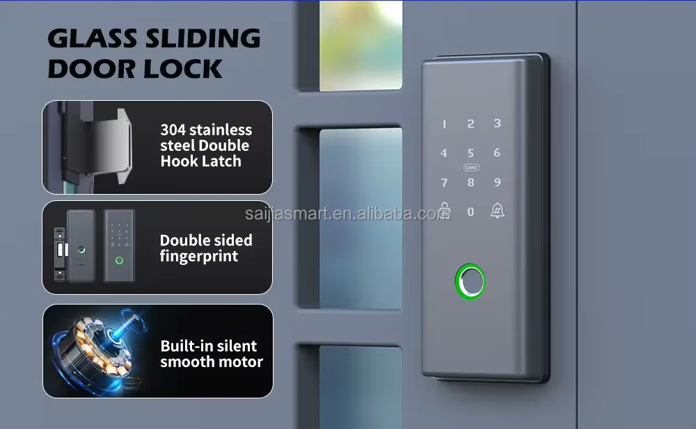 Tuya Iron Gate Remote Smart Lock - Secure & Convenient