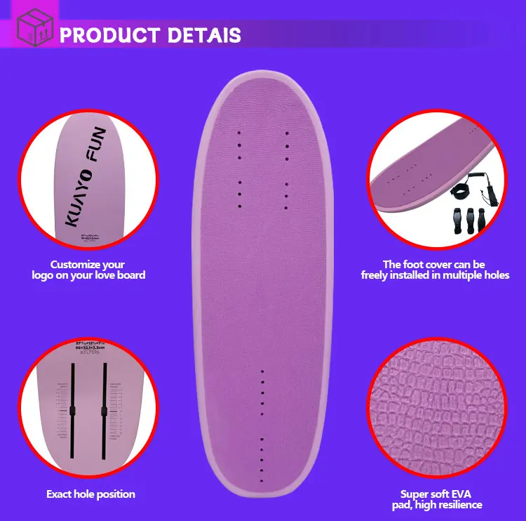 KUAYO FUN Hydrofoil Surfboard - Enjoy High Quality Outdoor Water Sports