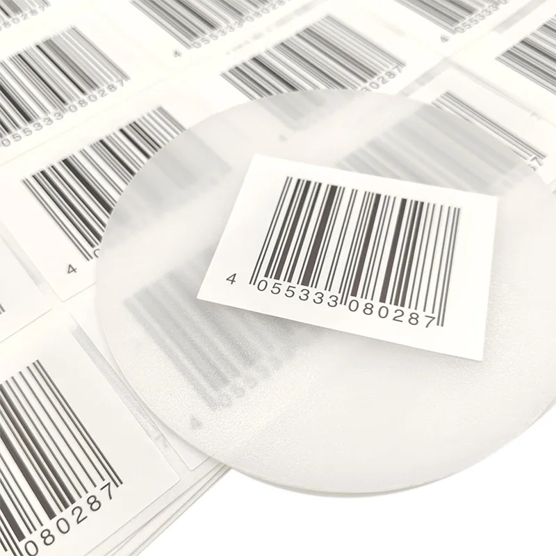 Custom & Preprinted Barcode Labels A4 Paper Barcode Label Sticker ...