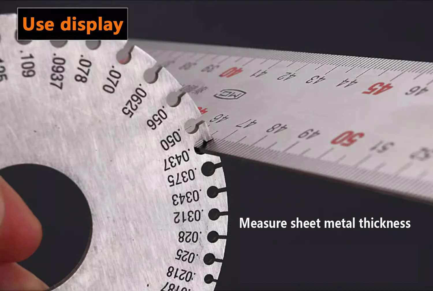 Weld Diameter Gauge Round Wire Gauge Welding Inspection Inch Stainless ...