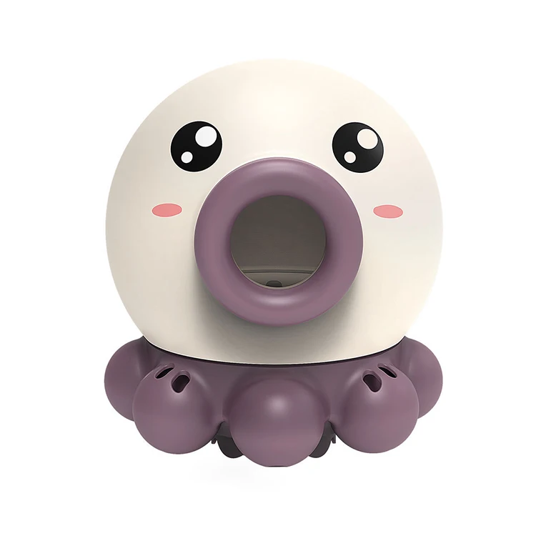 Educational Puzzle Rotating Water-jet Bathroom Octopus Water Baby ...