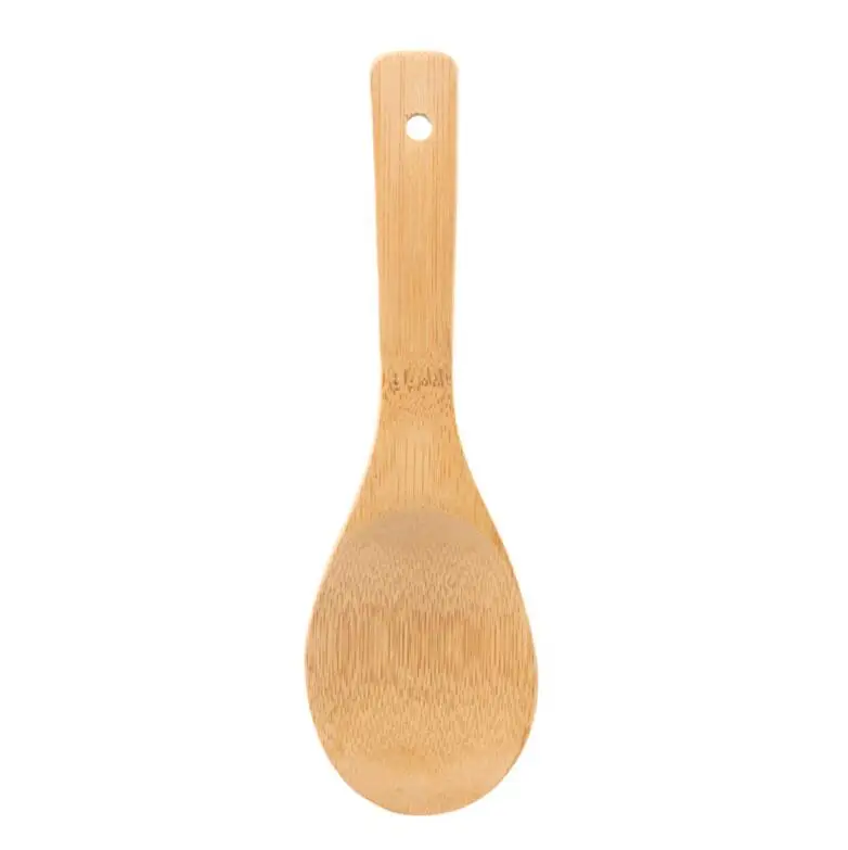 Natural Eco-friendly Cookware Non-stick Cooking Spatula Bamboo Rice ...