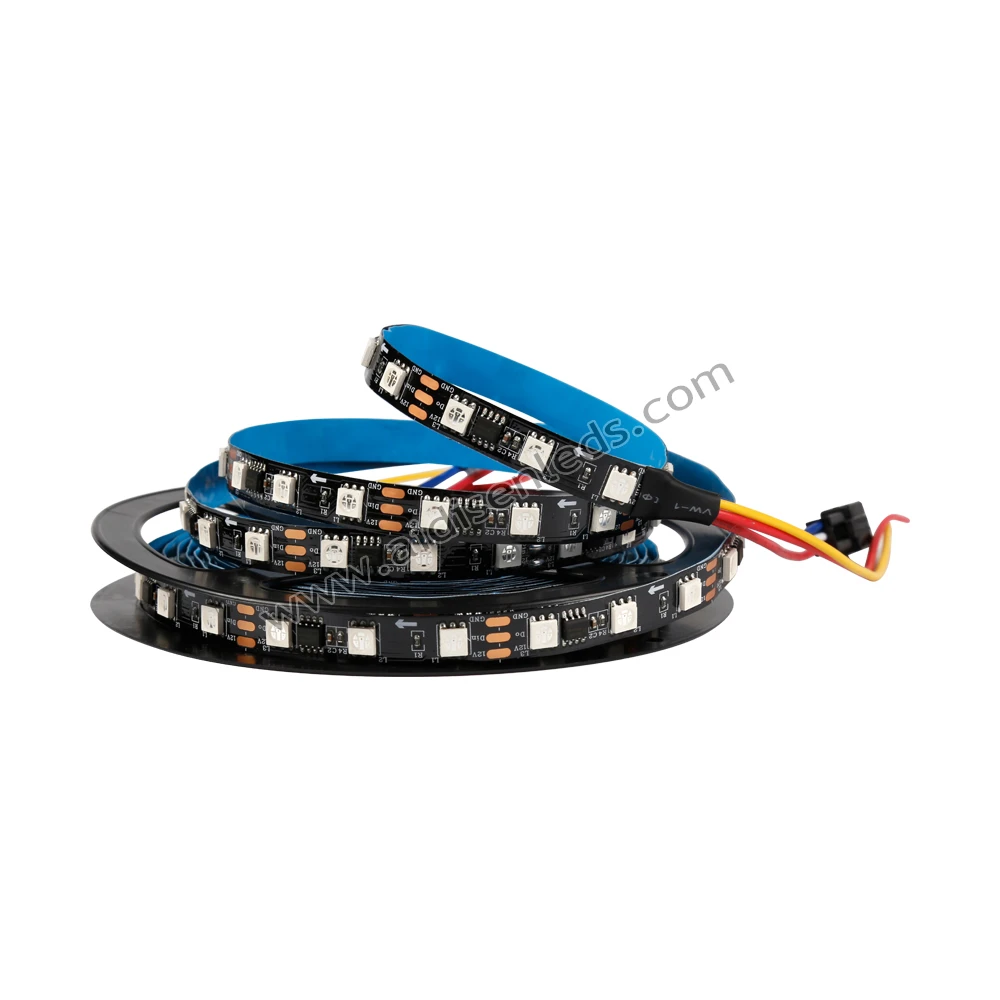 DC12V Smart Strip Lights 60 LEDs Per Meter Programmable IP20 Flexible ...