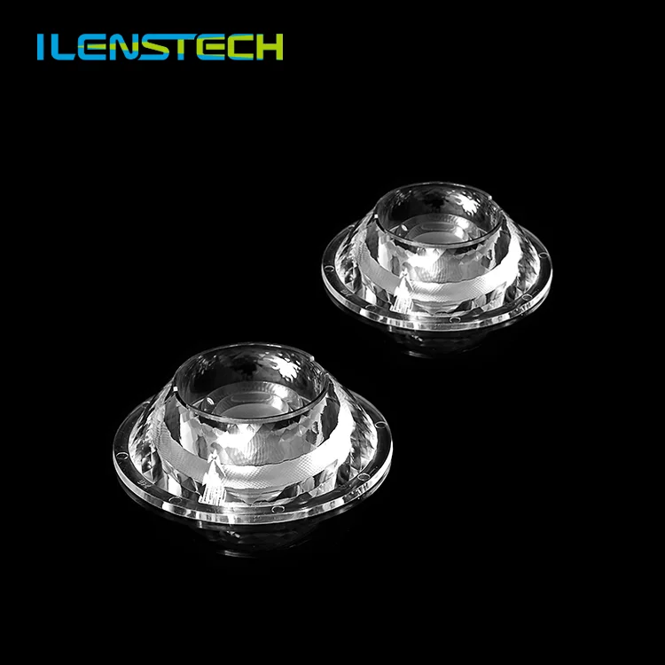17.5mm thin cob led down light lens 15 24 36 degree track light lentes ...
