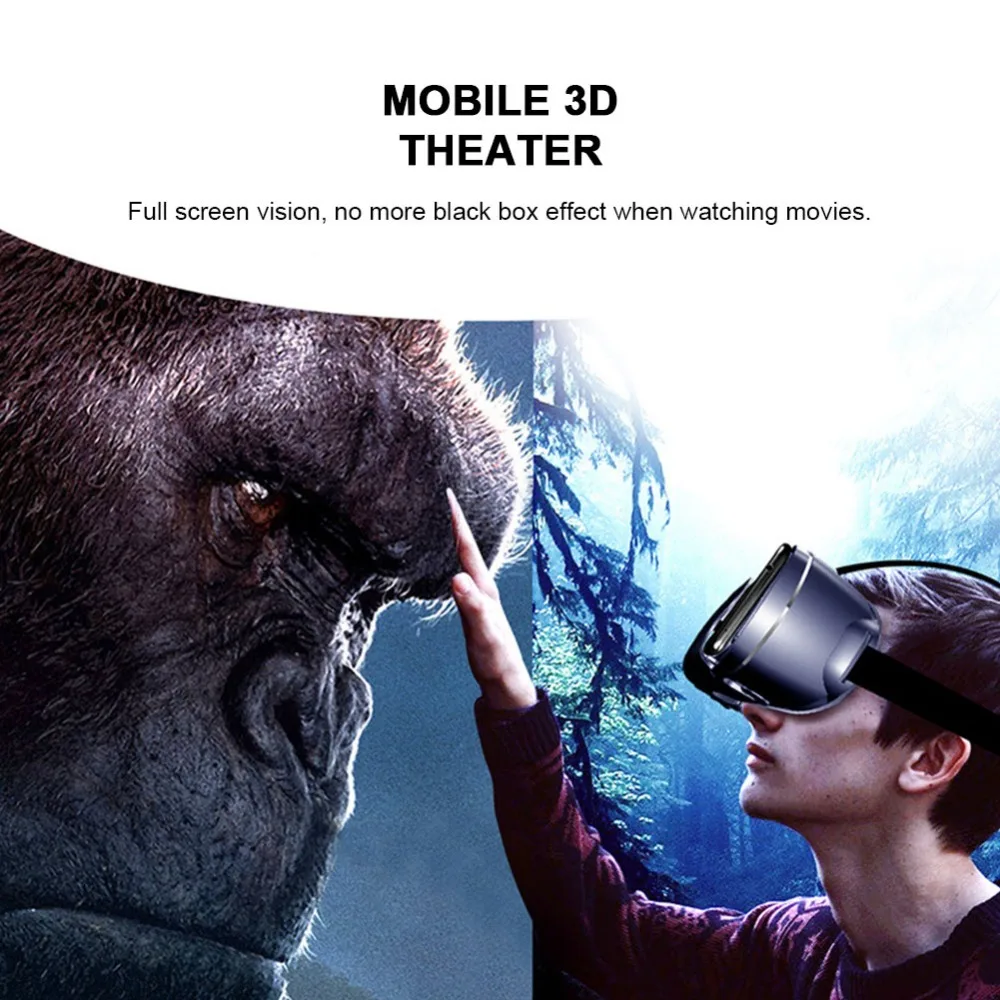3D VR Glasses - Immersive Mobile Virtual Reality Experience