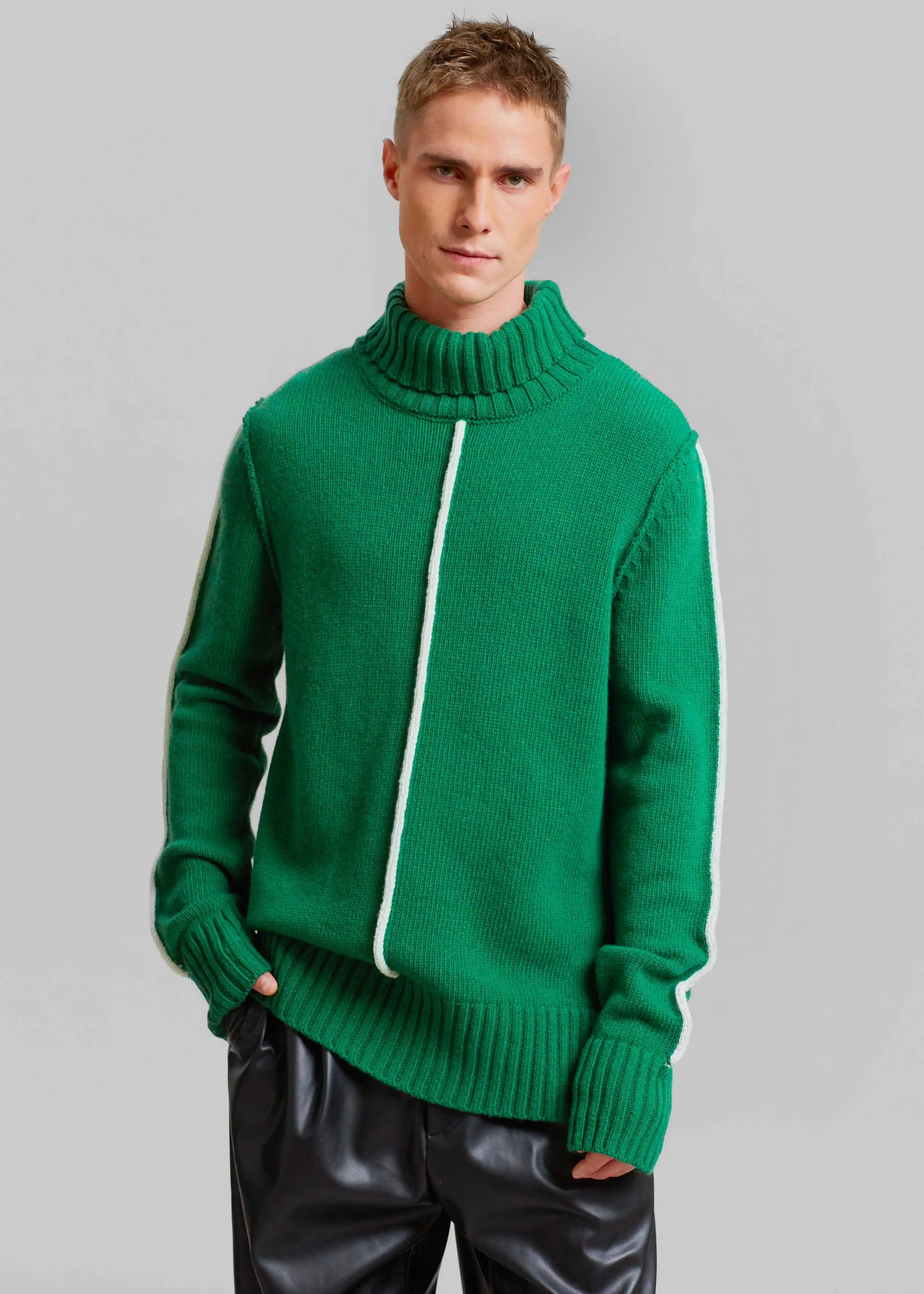 Green Sweaters For Men
