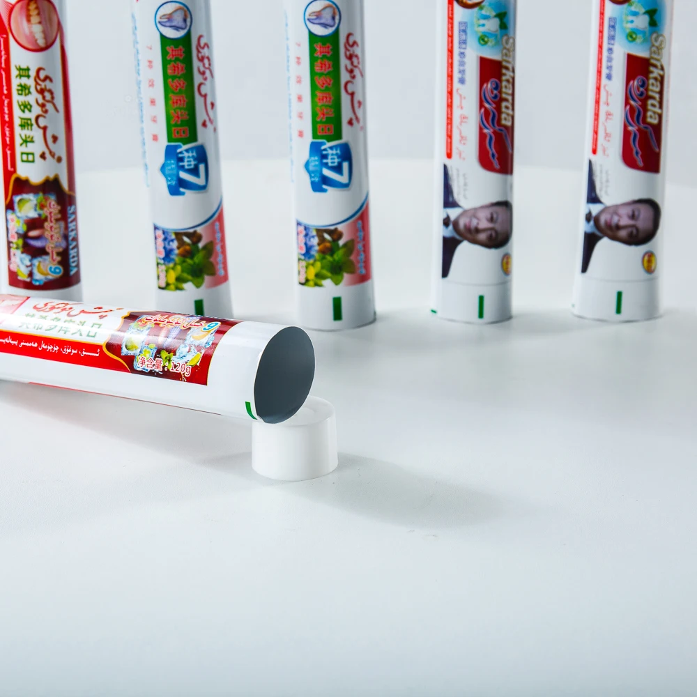 100g Wholesale Empty Plastic Tube Packaging Toothpaste Tubes Aluminum ...