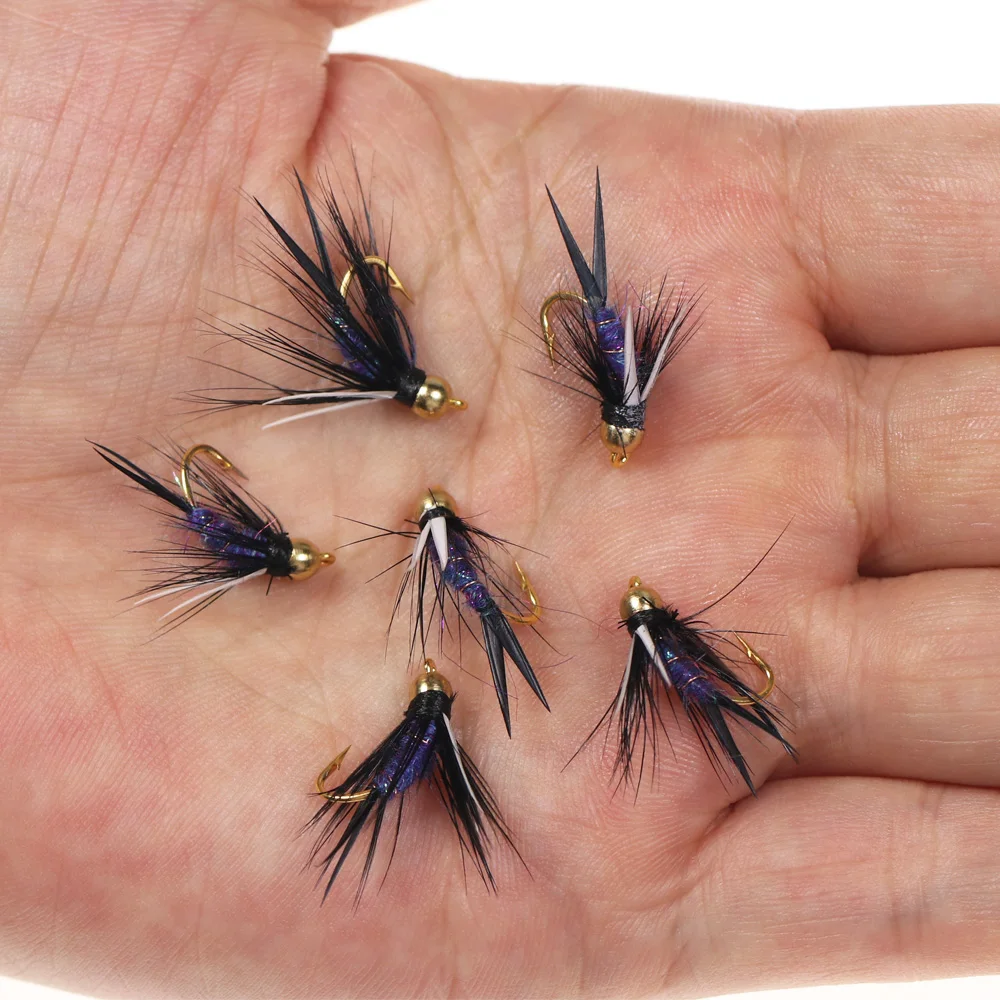 Psycho Purple Prince Nymph - Ideal for Trout & Grayling