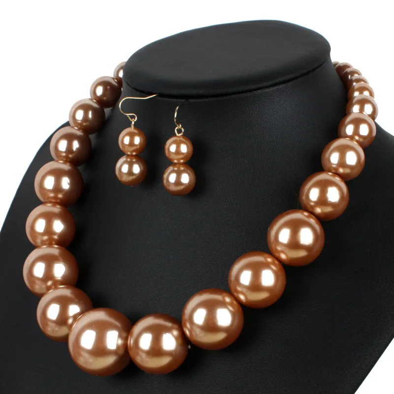 Vintage Jewelry Gift Set - 1950S-70S Dancing Party Glass Pearl
