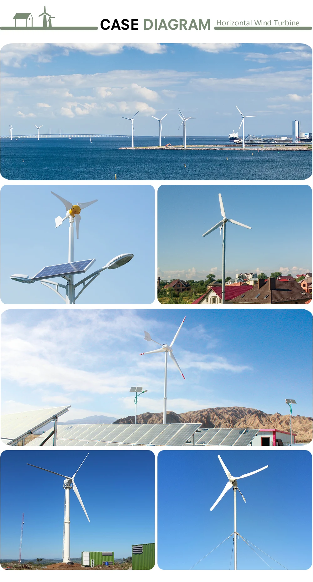5000W Wind and Solar Hybrid System - Reliable Power Solutions