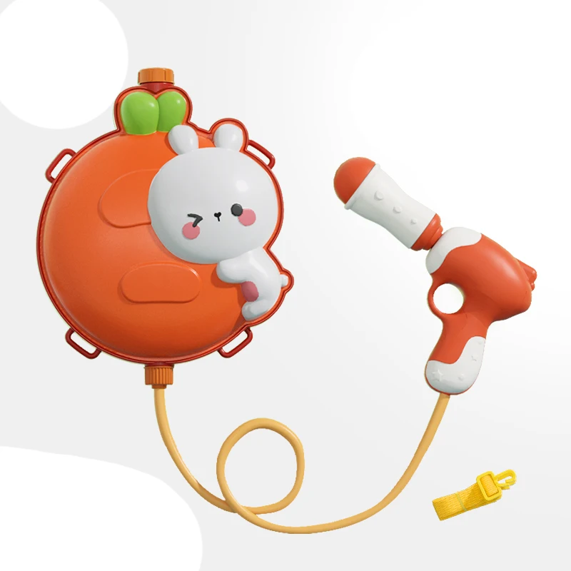 Animal Summer Rabbit Backpack Water Gun Blaster Toy For Kids - Buy ...