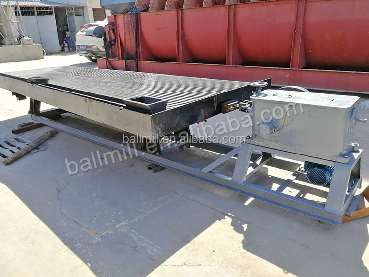 Small Fine Gold Mining Shaker Table in Nigeria - XKJ