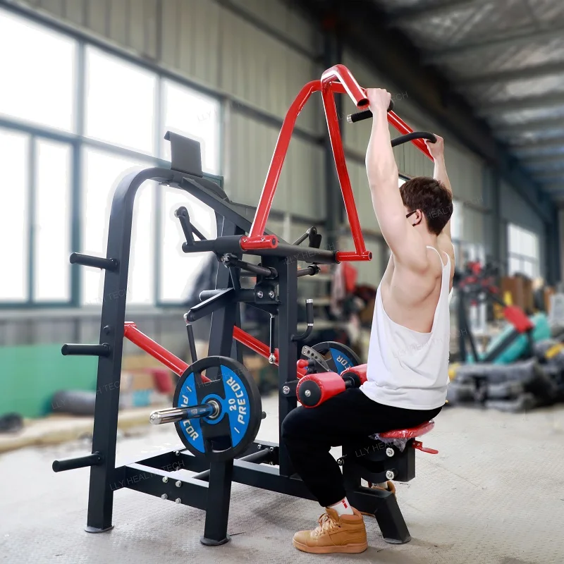 Plate Loaded Super Lat Pulldown Circular Gym Fitness Equipment For Commercial Use - Buy Plate ...