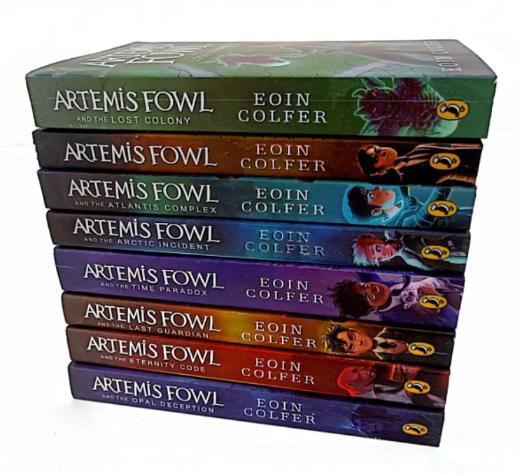8 Books/set Artemis Fowl Children English Reading Books Set - Buy ...