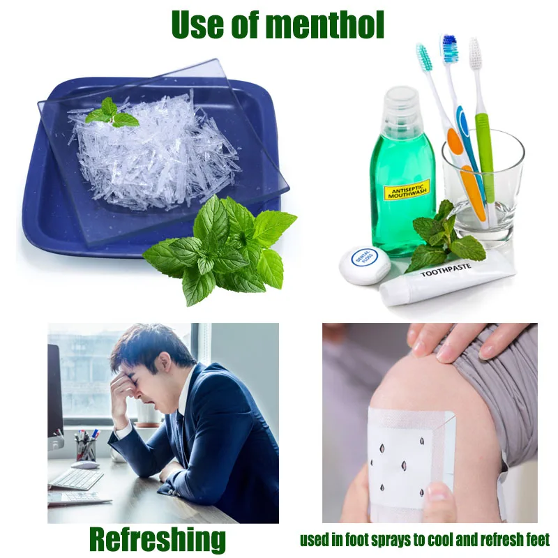 Mint Crystals - 99.9% Pure Menthol for Food Flavoring