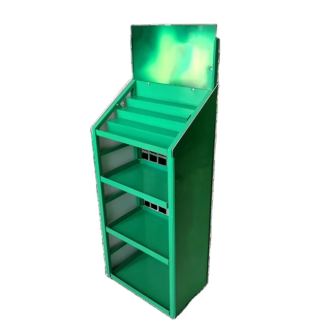 Multi Layers Custom Metal Store Retail Beverage Beer Display Rack Water ...