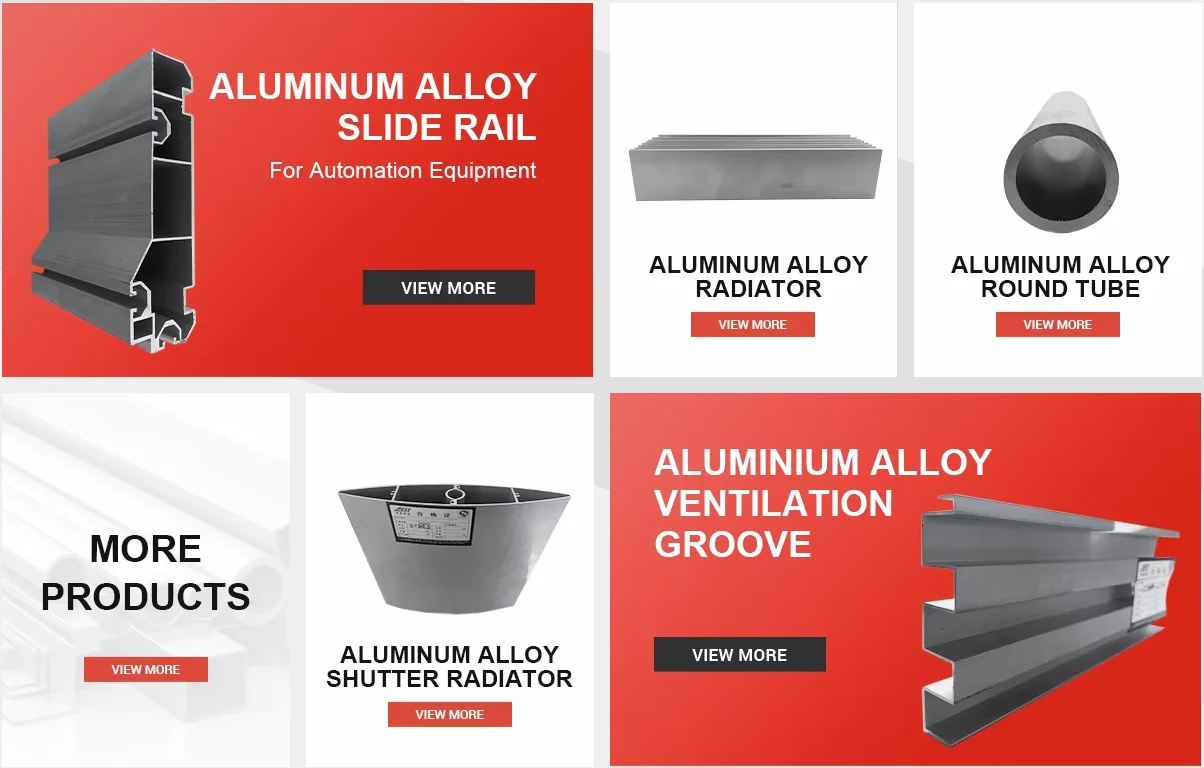 2020 Custom Extruded Black Industrial Aluminum Profiles