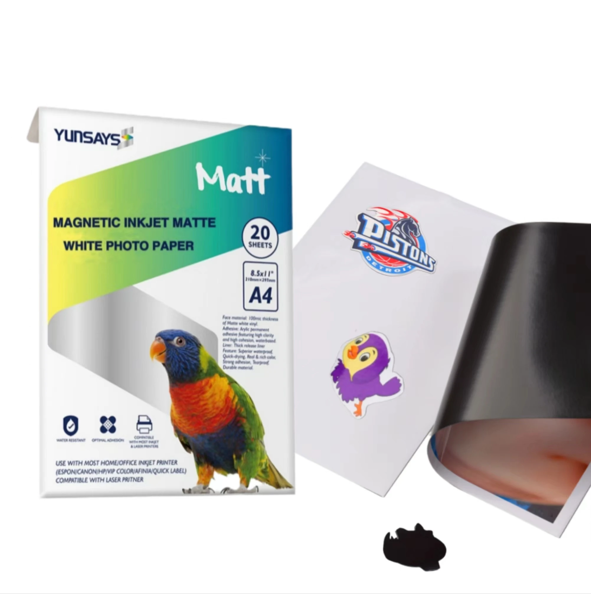 inkjet Printable Fridge Calendar Glossy Matte Magnetic Paper glossy ...