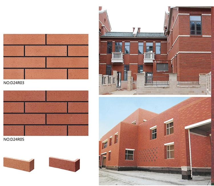 Terracotta Brick Slip Tiles Modern Facing Wall Decoration Various Red ...