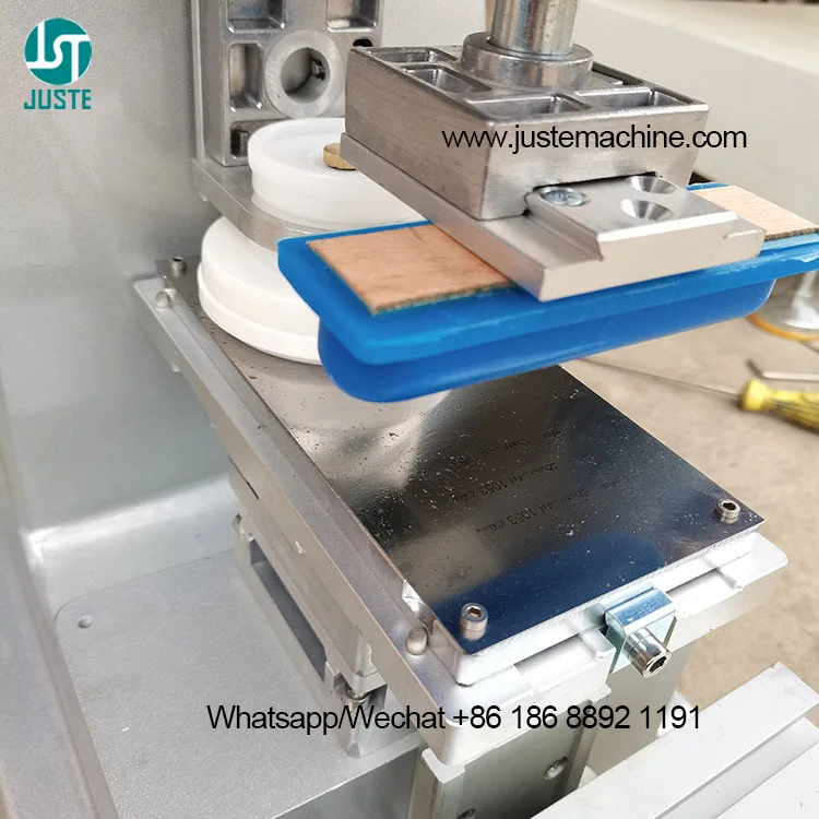 Closed Ink Cup Desktop Pad Printing Machine Mini 1 Single Color Table ...